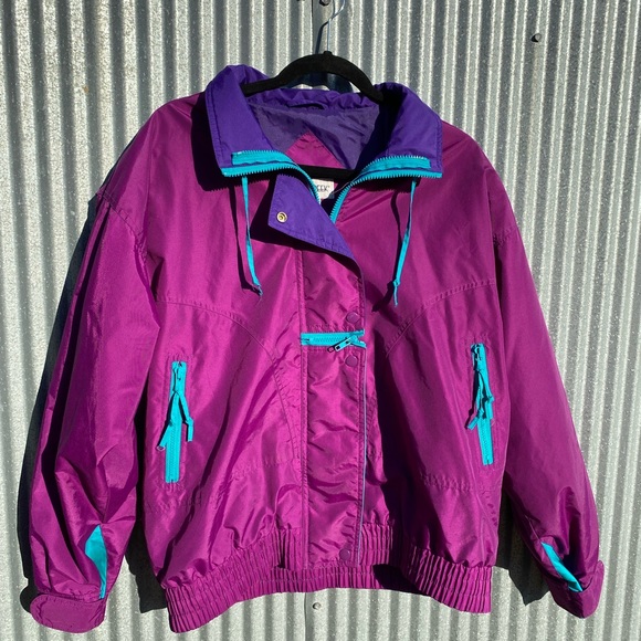 Cabin Creek | Jackets & Coats | Vintage Colorful Windbreaker Jacket ...